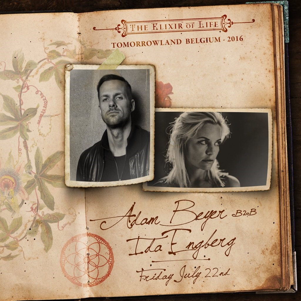 Adam Beyer b2b Ida Engberg, 22 июля (пятница), TOMORROWLAND ...